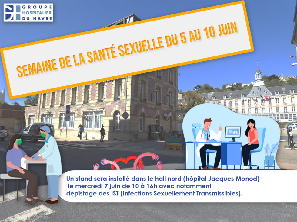 Semaine de la santé sexuelle du 5 au 10 juin 2023 - Groupe Hospitalier du Havre