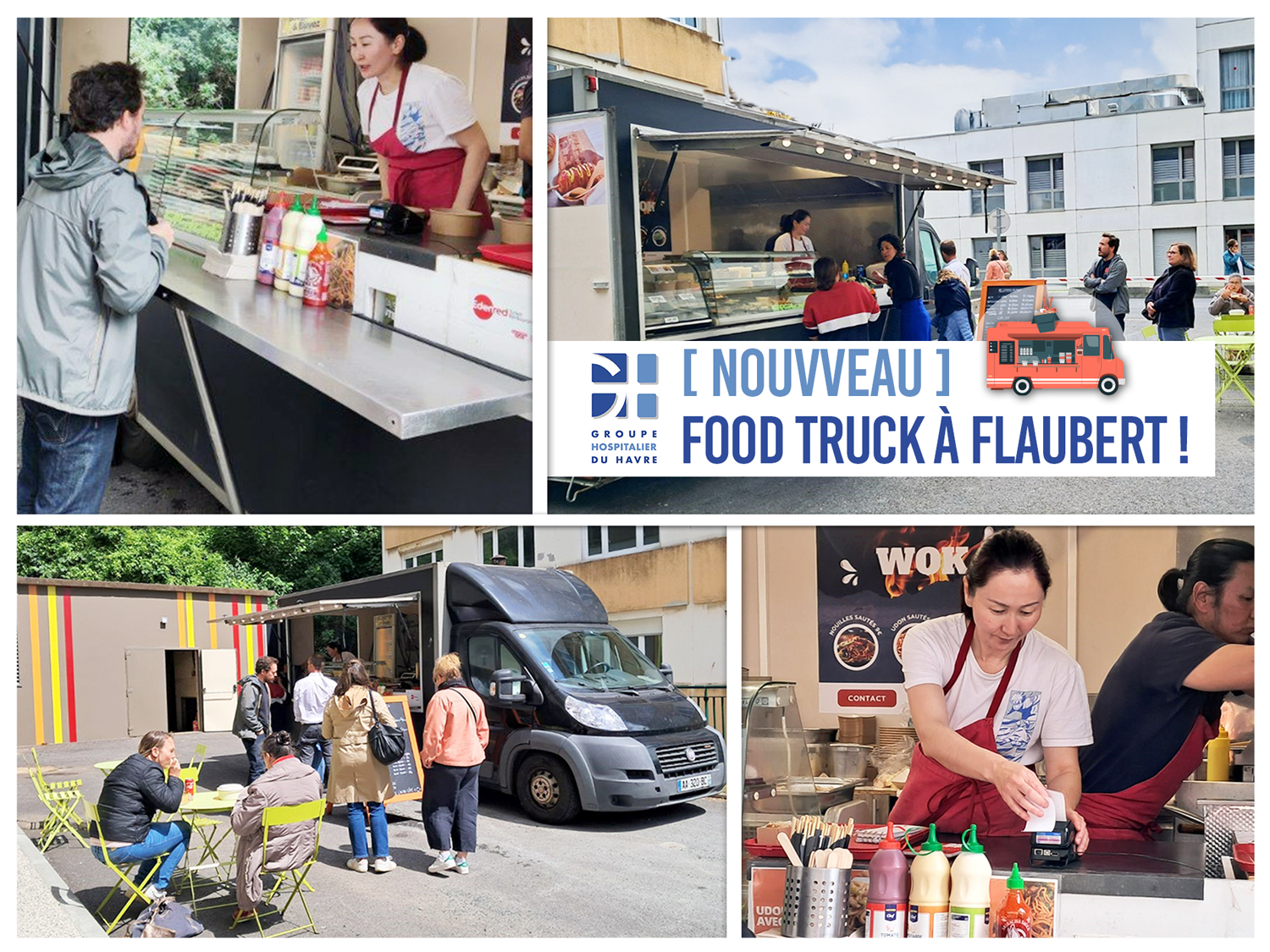 [ NOUVEAU : Un Food truck à l'hôpital Flaubert pour se restaurer le ...