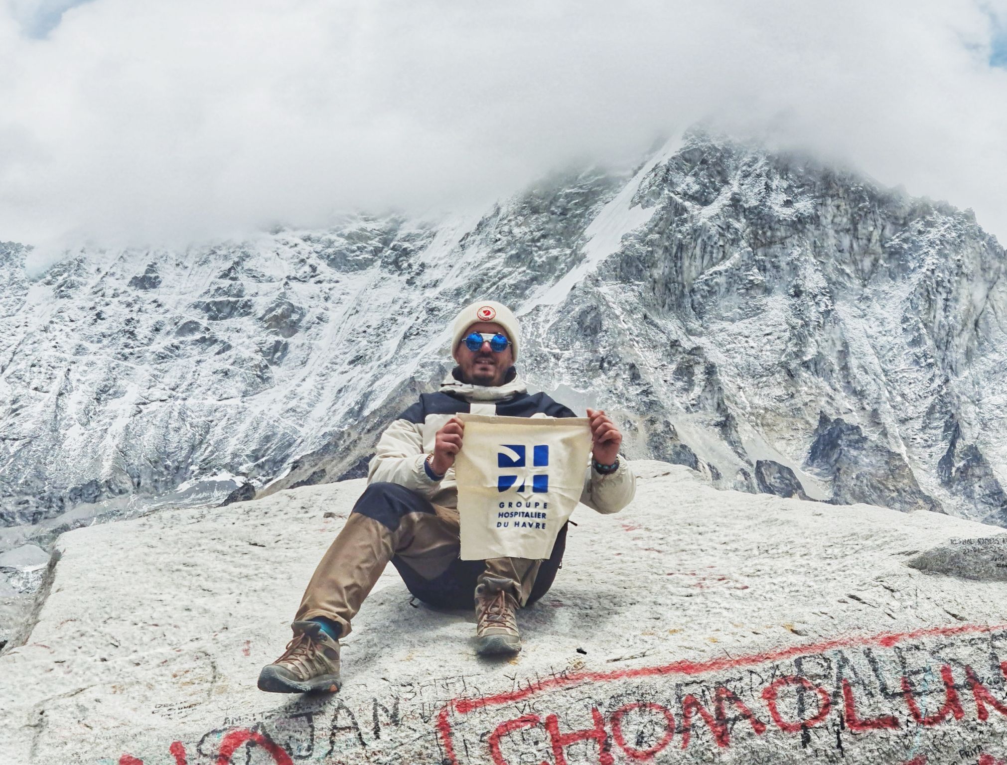 #GHH près du toit du monde 🏔️ 🏥 : un bel exemple de dépassement de soi ...